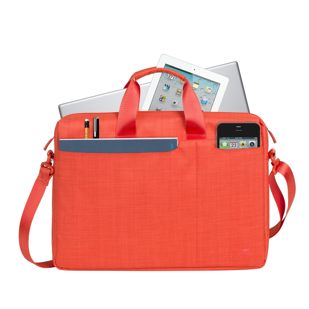 RivaCase orang Laptop bag 15,6"