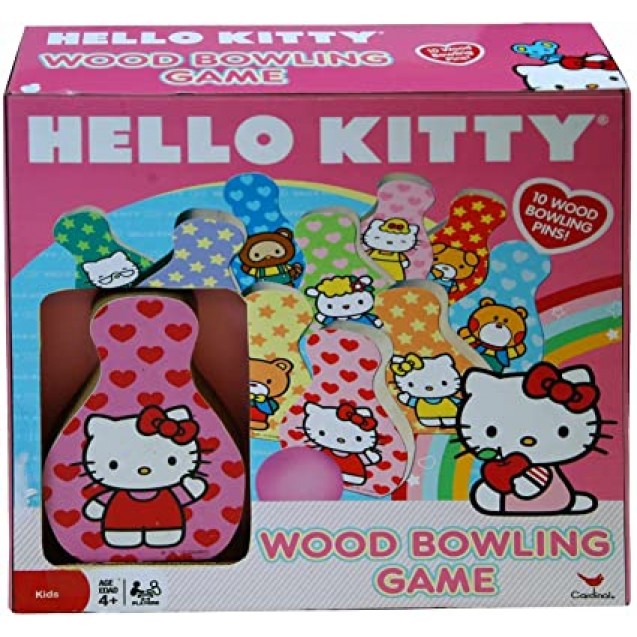 Kitty bowling set toy